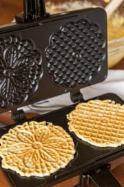 Classic Pizzelle Recipe For Italian Waffle Cookies