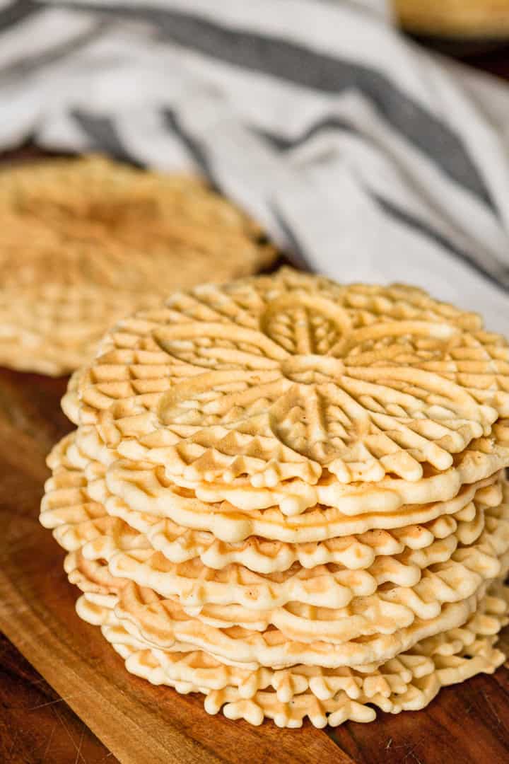 Classic Pizzelle Recipe For Italian Waffle Cookies