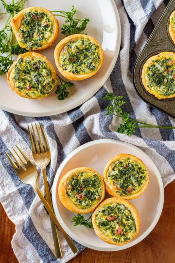 Easy Mini Breakfast Quiche Recipe