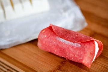 Dill Pickle Wraps Appetizer Recipe (Dried Beef or Ham)