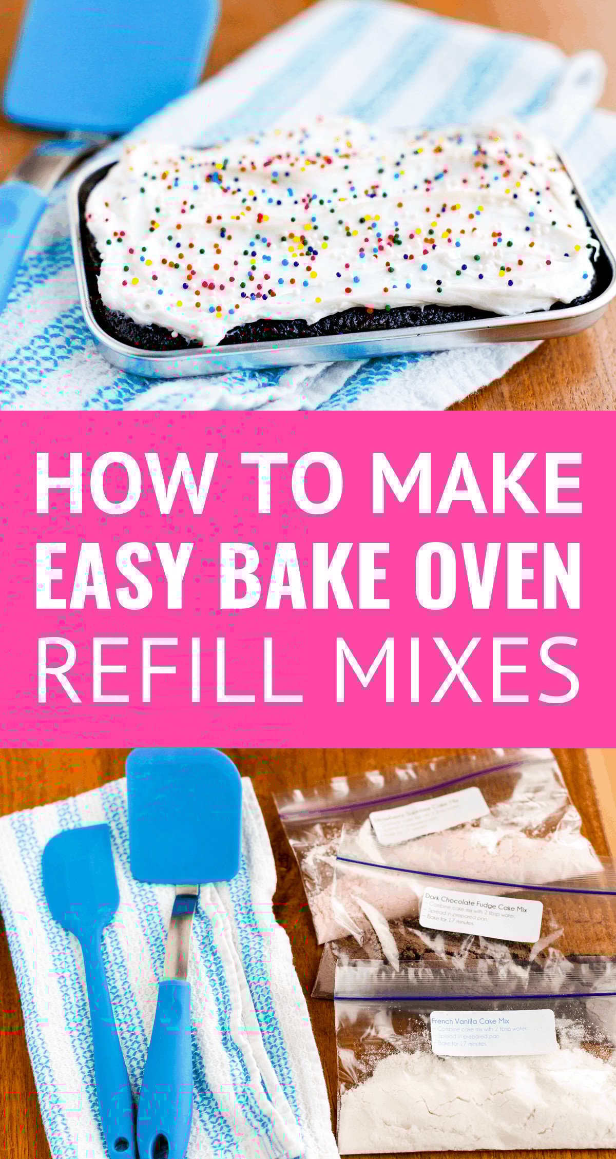 Make Easy Bake Oven Mixes For Just $0.12 Each!