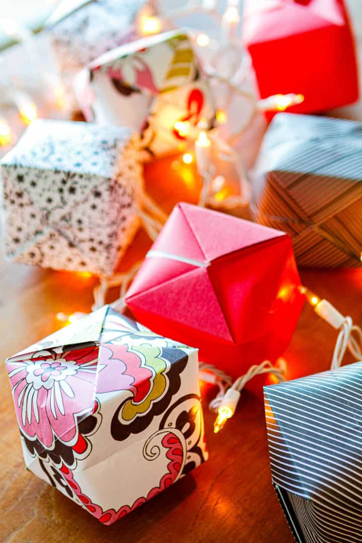 How To Make DIY Origami Paper Lantern String Lights