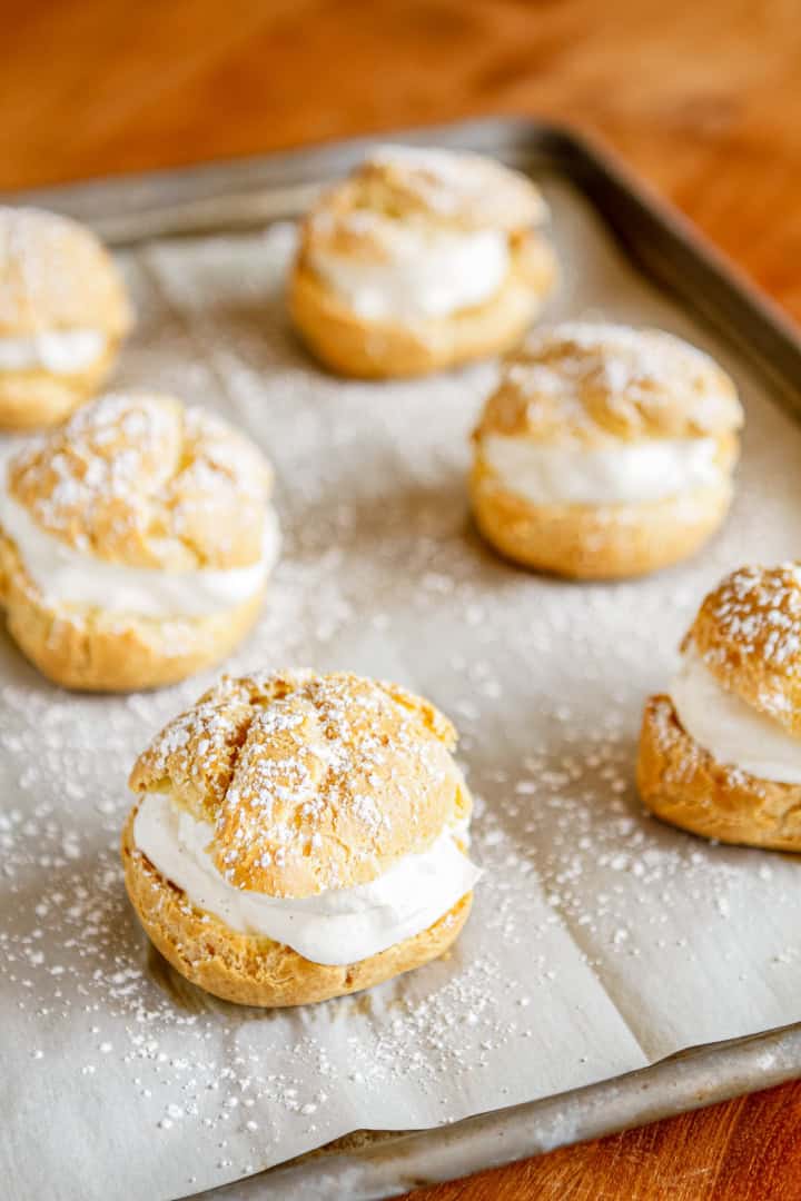 Jumbo German Cream Puffs Recipe