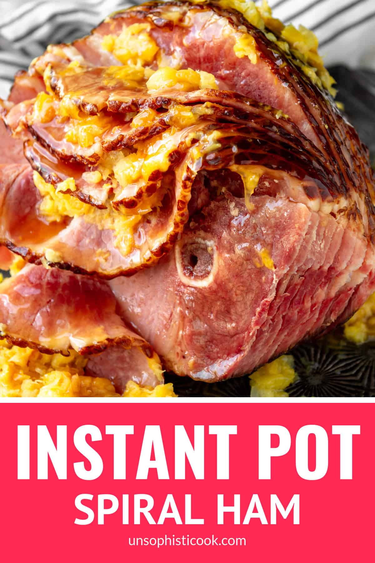 3-Ingredient Instant Pot Ham (Ready In 30 Minutes!)