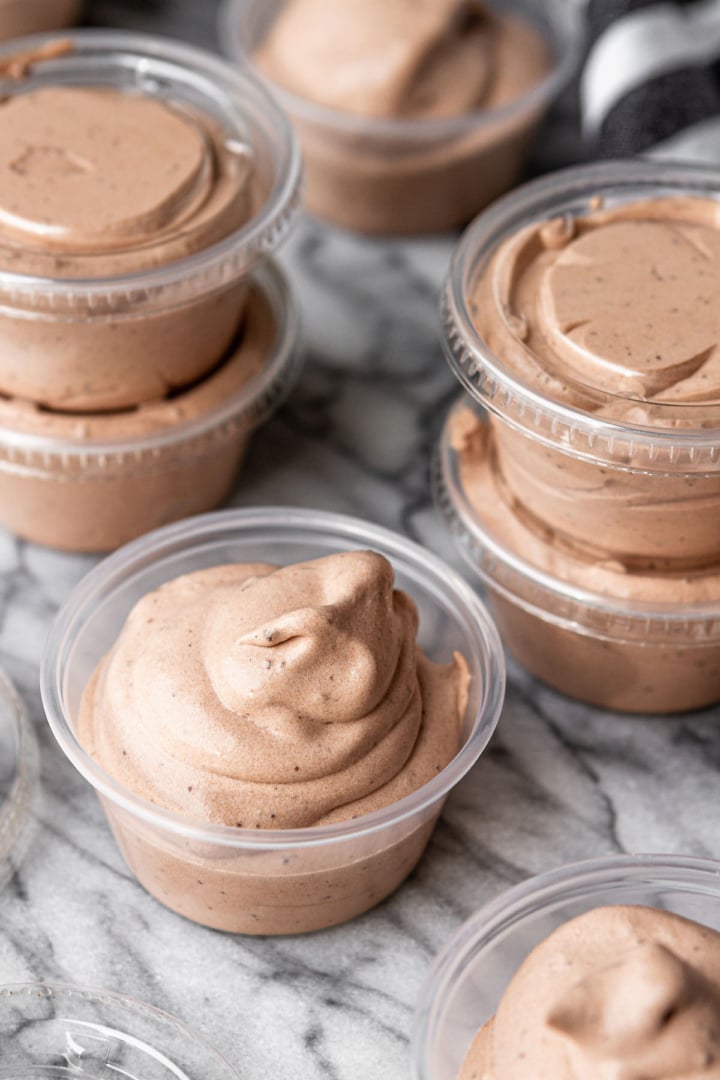 Easy 5-Ingredient Chocolate Pudding Shots