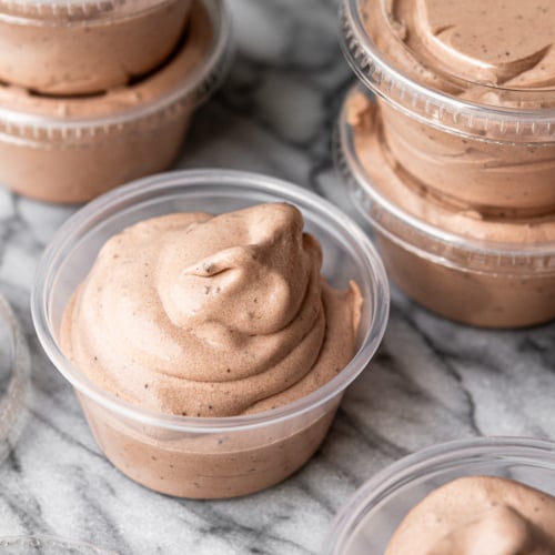 Easy 5-Ingredient Chocolate Pudding Shots