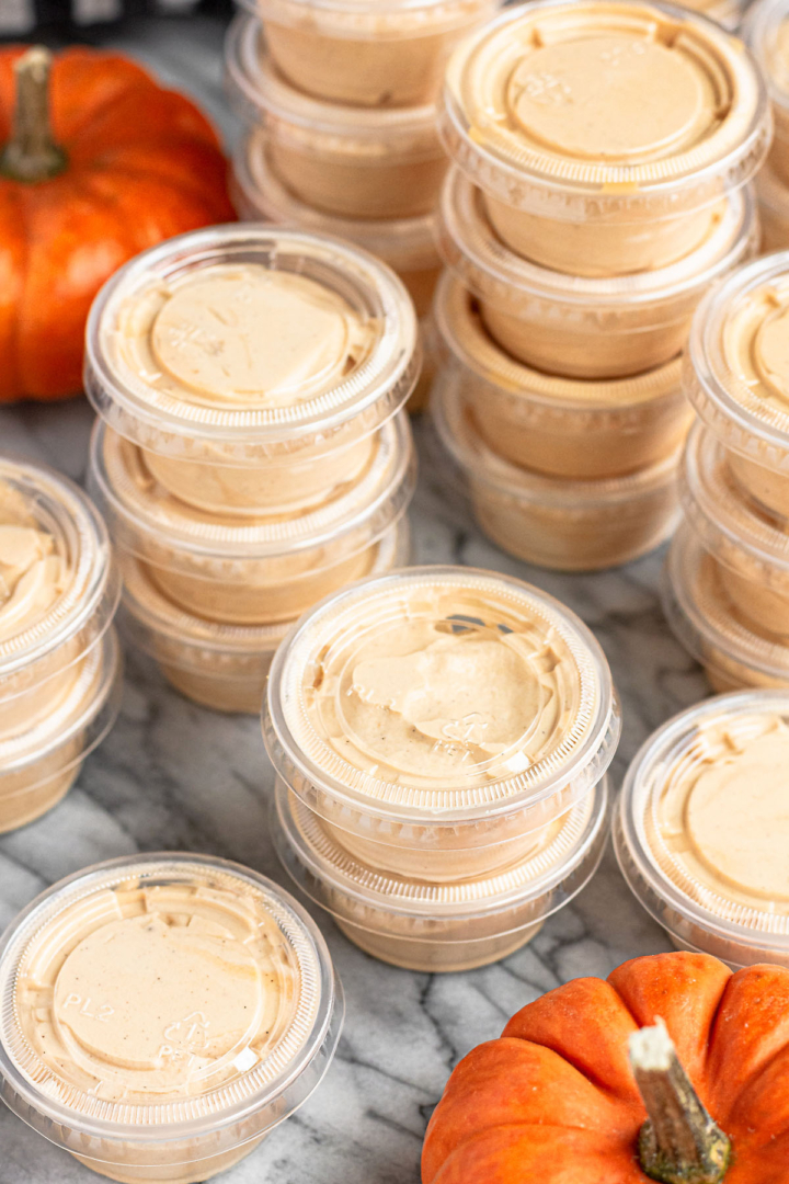 Creamy Pumpkin Pie Pudding Shots