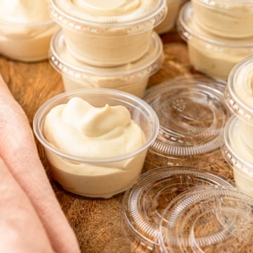 Creamy White Russian Pudding Shots Recipe