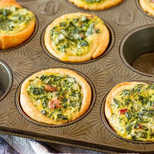 Easy Mini Breakfast Quiche Recipe