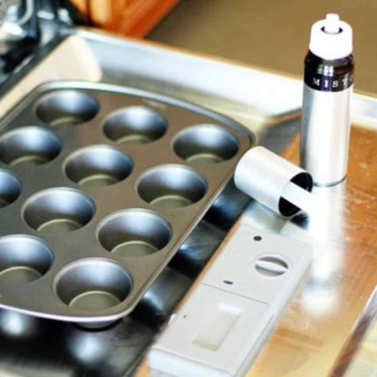 Easy No Mess Cooking Spray Hack