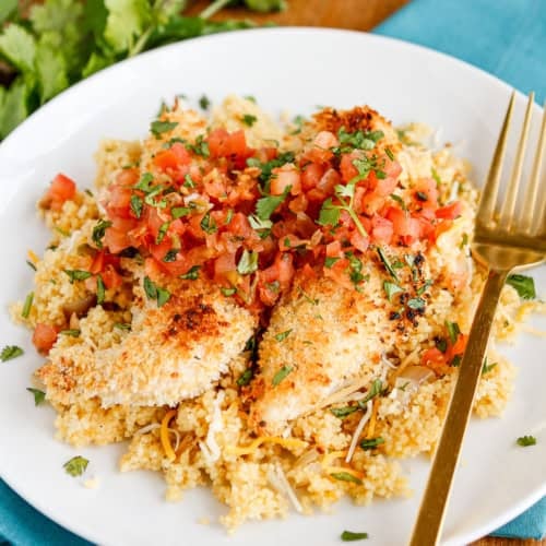 15-Minute Cheesy Couscous Recipe