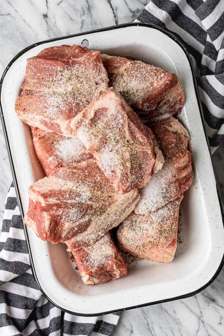 3-Ingredient Basic Instant Pot Pulled Pork (No BBQ Sauce!)