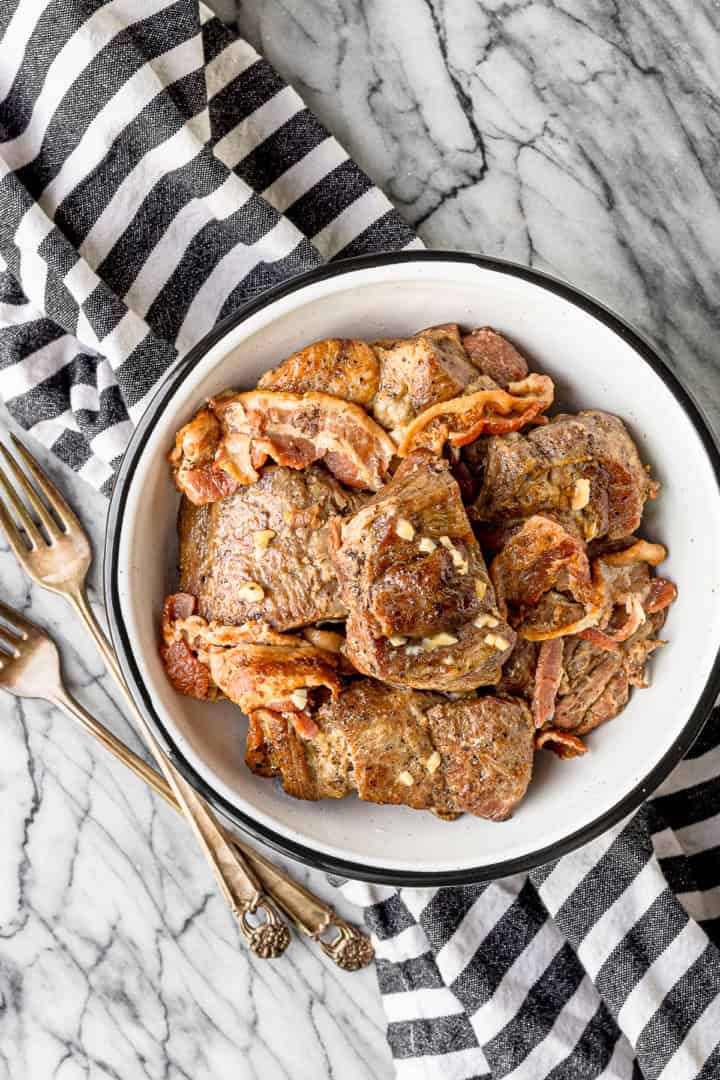 3-Ingredient Basic Instant Pot Pulled Pork (No BBQ Sauce!)