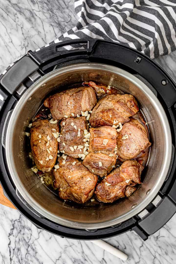 3-Ingredient Basic Instant Pot Pulled Pork (No BBQ Sauce!)